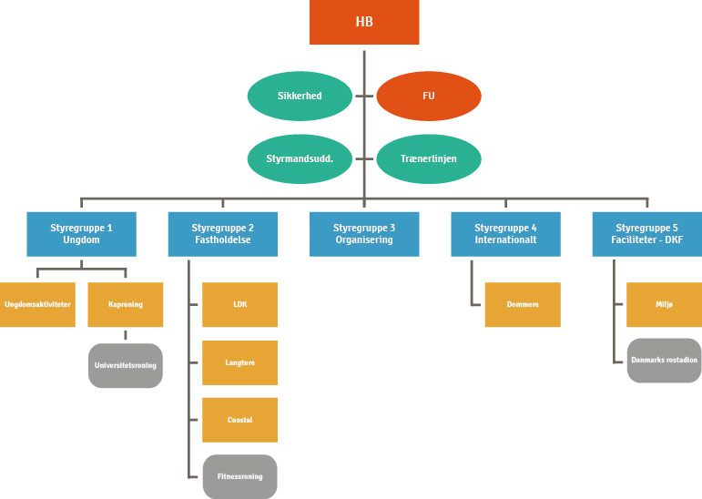 Ny organisering i DFfR | Dansk Forening for Rosport